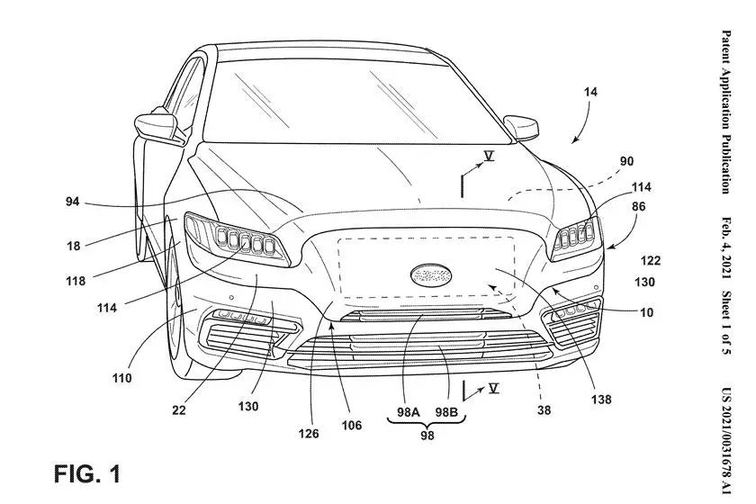Ford patentuje nowy grill z podświetlanym logo 78830_4