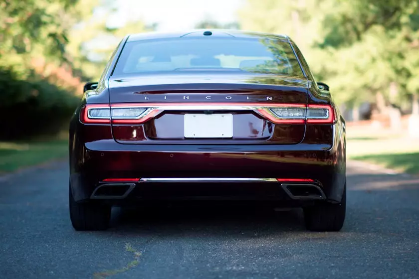 2017-2020 Lincoln Continental Rear View