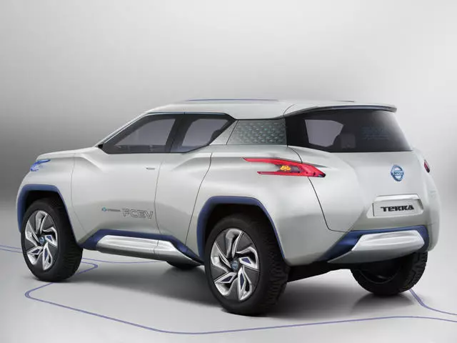 Nissan Terra Concept ធ្វើគម្រោង 4x4 ជាមួយនឹងការបំភាយសូន្យ 79112_3