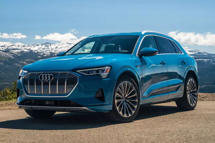 2019 2021 Audi e-tron frontale aspek