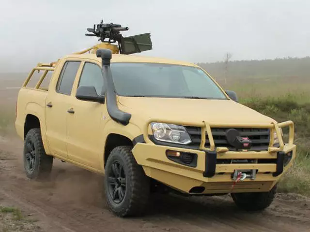 Volkswagen Amarok M LMPV ya Rheinmetall Imefichuliwa 79637_1