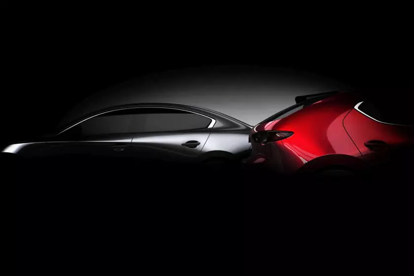 확인: 완전히 새로운 Mazda3는 혁신적인 엔진으로 LA에서 데뷔합니다. 79793_1