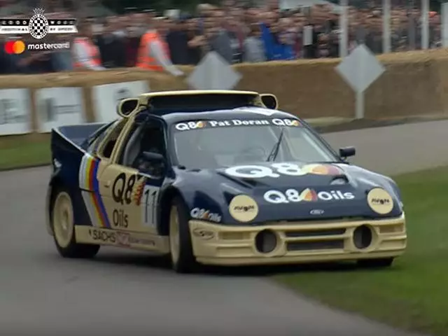 Sjoch A Rare Ford RS200 Evo Get Wrecked At Goodwood 79796_1
