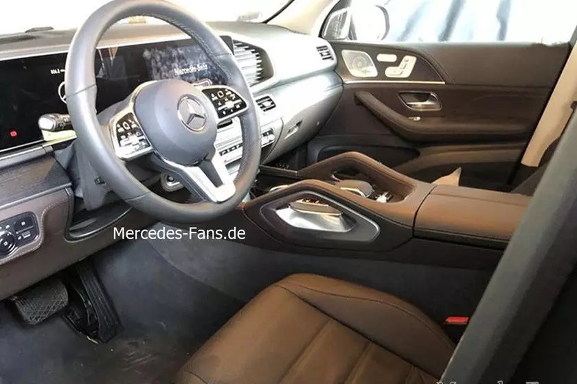 Filtratutako Mercedes GLE barruko argazkiek hobekuntza nabarmenak erakusten dituzte 80030_1