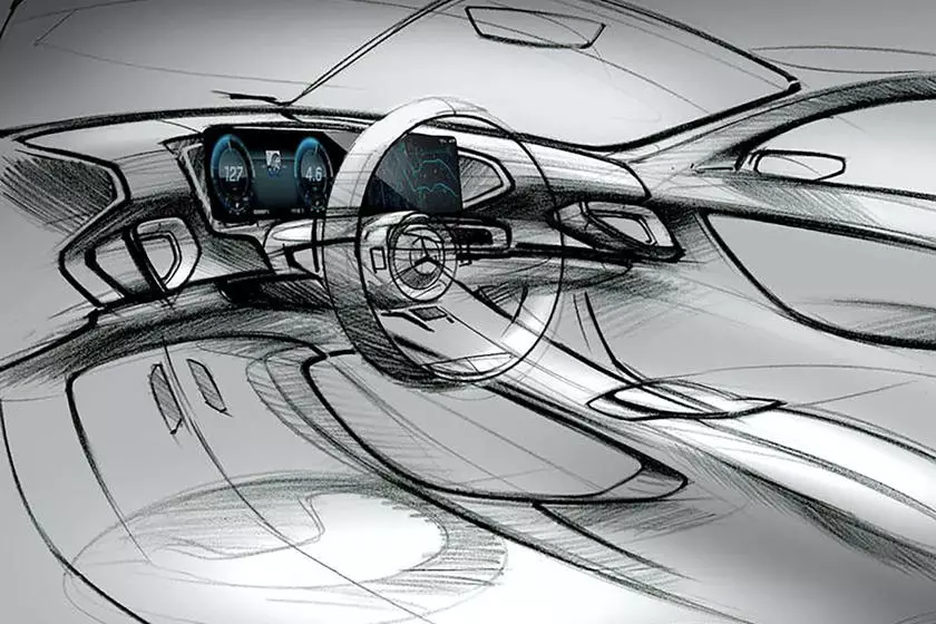 Leki Mercedes GLE innanhússmyndir sýna verulegar endurbætur 80030_7