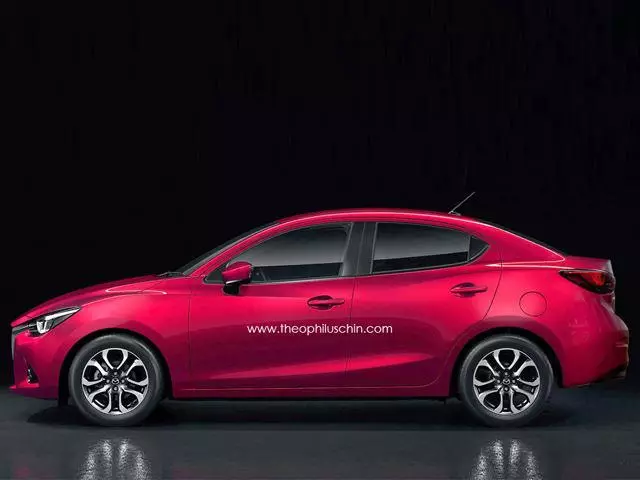 Келесі ұрпақ Mazda2 седан болады ма? 81120_1