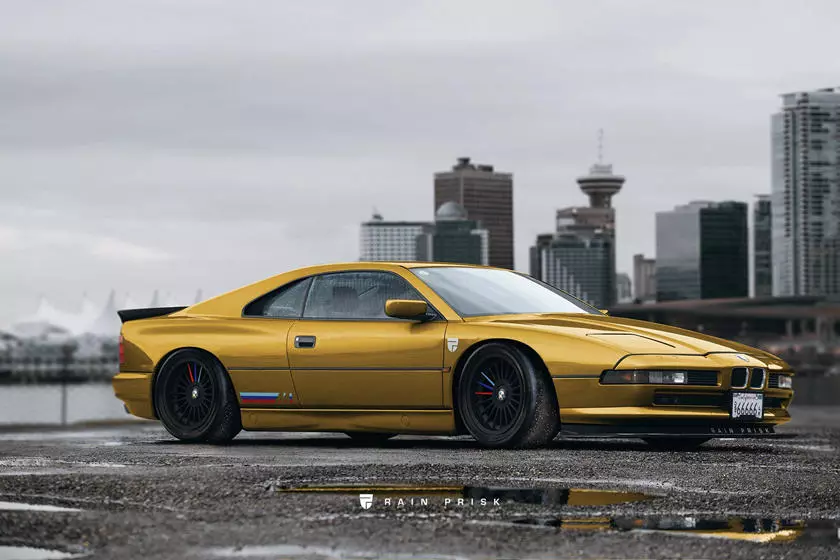 BMW 8 Series Mid-Engineed Ferrari Fighter ලෙස ප්‍රතිනිර්මාණය කරන ලදී 81368_4