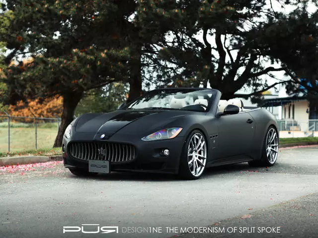 Maserati GranCabrio Sport Prowler Riding on PUR Wheels SR Auto-ի կողմից 82599_2