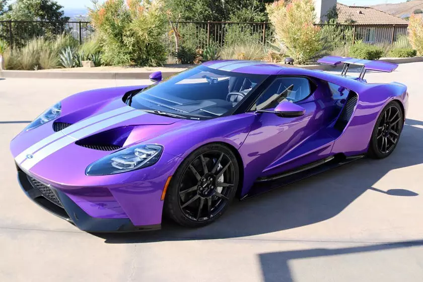 IndyCar Driver ûntbleatet prachtige Purple Ford GT 82878_3