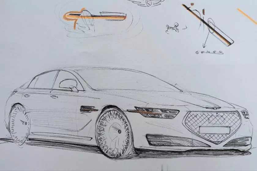 Voici à quoi ressemblera le Genesis G90 2020 83103_1