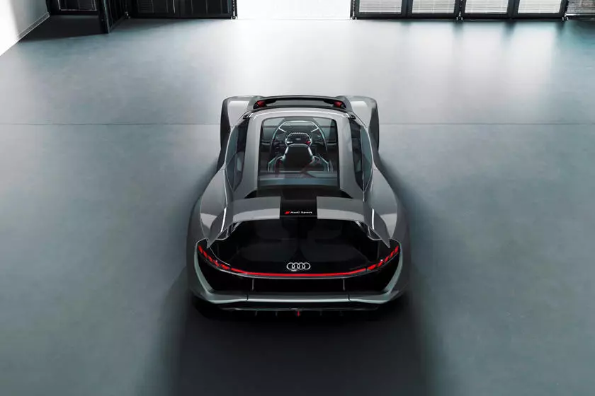 764 HP Audi PB18 e-tron концепциясы - бұл біздің арманымыздағы драйверге бағытталған электр суперкары 83545_8