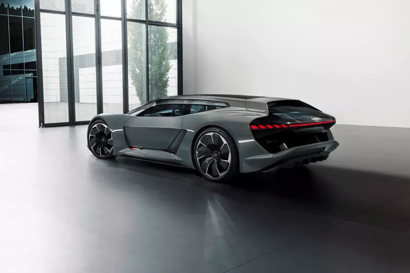 764-HP Audi PB18 e-tron Concept o le Avetaavale-Tala'i Eletise Supercar o tatou miti 83545_9