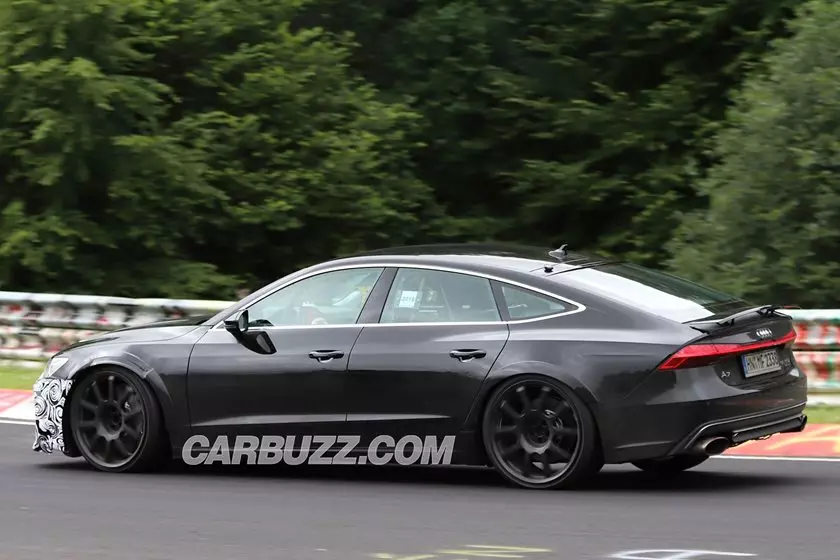 2019 Audi RS7 Sportback ausspioniert beim Angriff auf den Nürburgring 83607_6