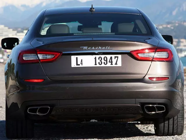 ياۋروپادىكى ھەشەمەتلىك سېدنىيلار: Maserati Quattroporte 83886_3