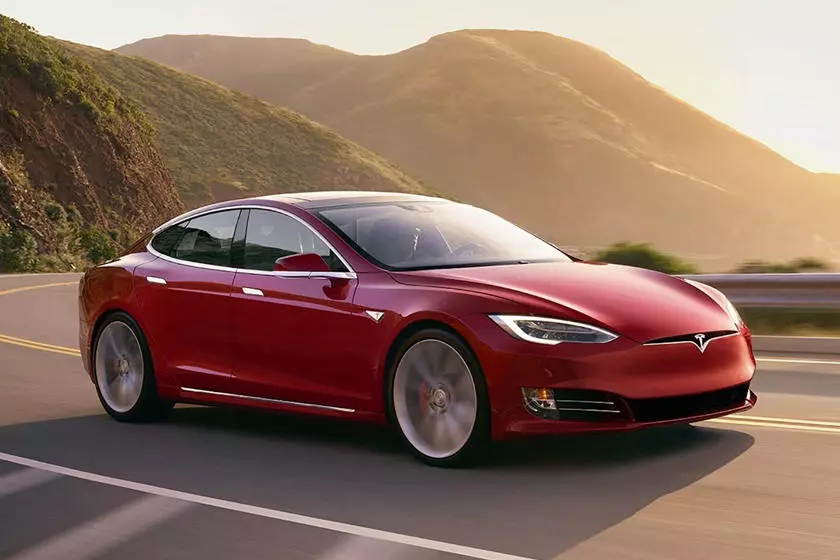 2017-2020 Tesla Model S P100D Elölnézeti vezetés