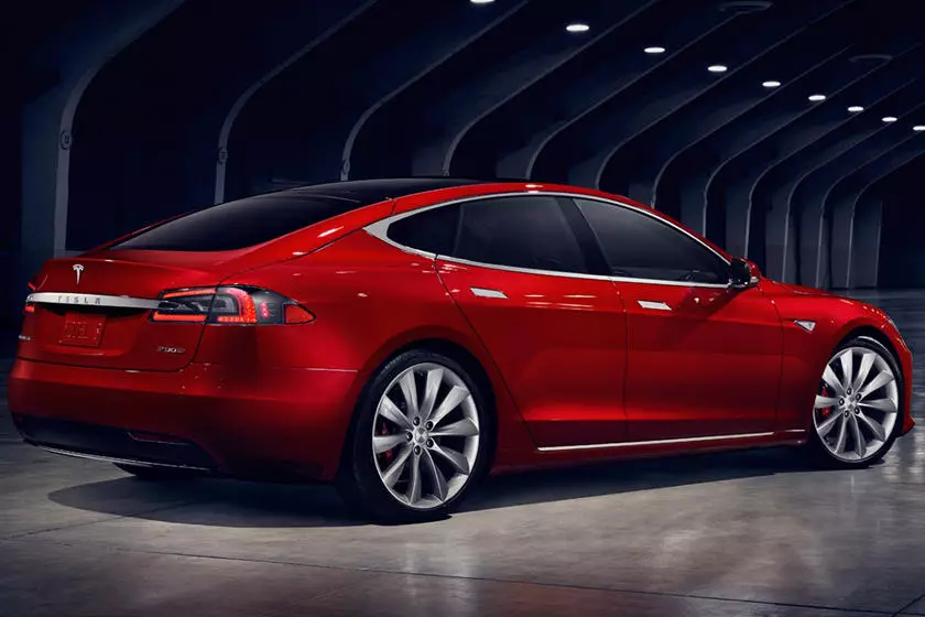 2017-2020 Tesla Model S P100D Muuqaalka xagasha danbe