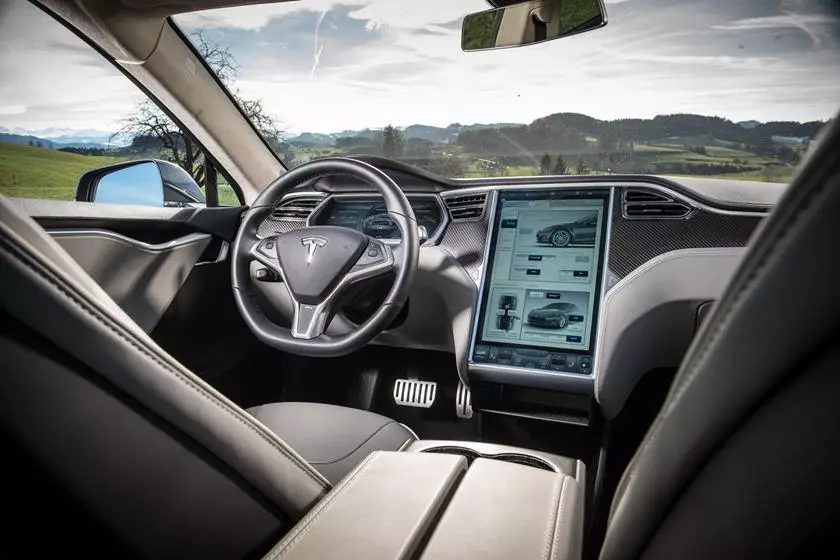 2017-2020 Tesla Model S P100D Infotainment სისტემა