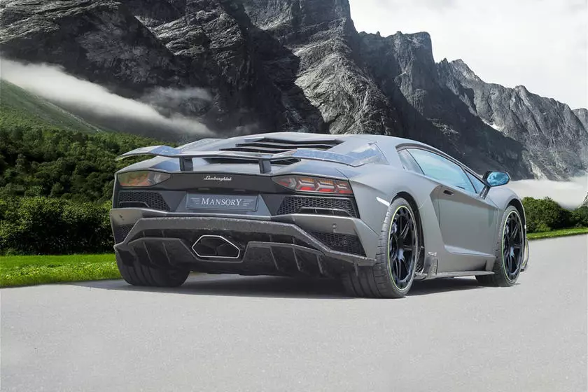 Mansory i jep Lamborghini Aventador S Makeover Fiber Karboni 84551_2