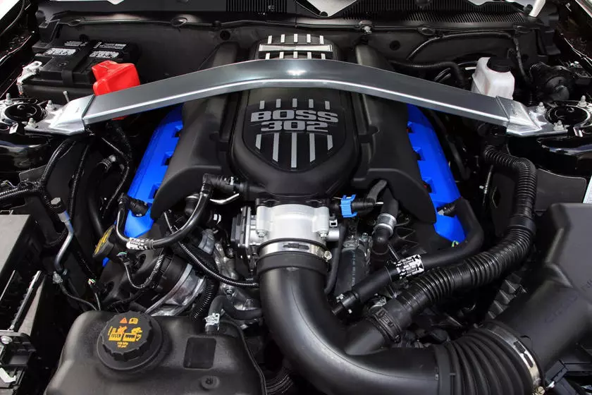 2012-2013 Ford Mustang Boss 302 Engine Bay