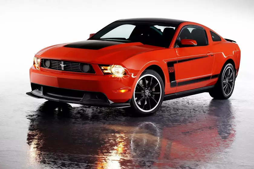 2012-2013 Ford Mustang Boss 302 Изглед преден ъгъл