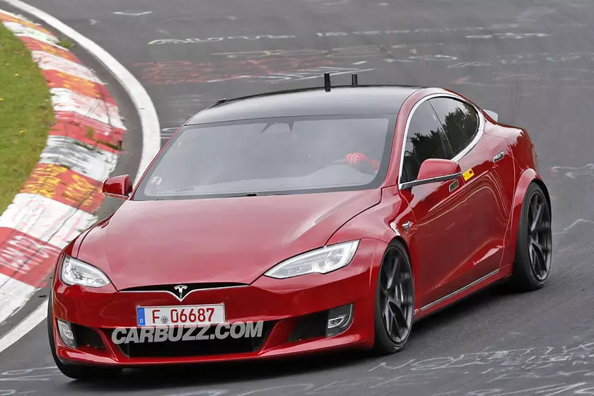 O Plaid de Tesla Model S caeu en Nurburgring 84845_1