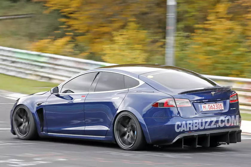 Tesla Model S Plaid tshaj tawm tias tau tsoo ntawm Nurburgring 84845_7