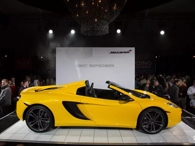 McLaren 12C Spider presentata in anteprima a Pebble Beach 85447_1