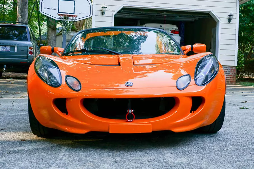 Гэты Lotus Elise 2005 года мае рухавік Acura Integra Type-S магутнасцю 330 л.з 8551_2