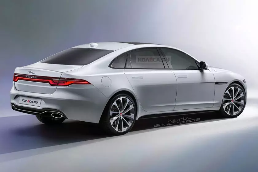 Nowy elektryczny Jaguar XJ może wyglądać tak 86135_2