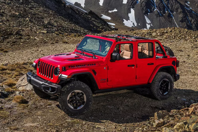 2018-2020 Jeep Wrangler ទិដ្ឋភាពខាងមុខគ្មានដែនកំណត់