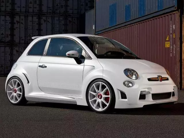 Zender Abarth 500 Corsa Stradale estas Blankvarma Raketo 86353_1