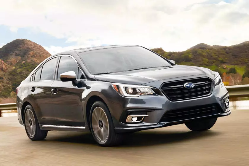 2018-2020 Subaru Legacy Three Quarter Front Right Side View In Motion