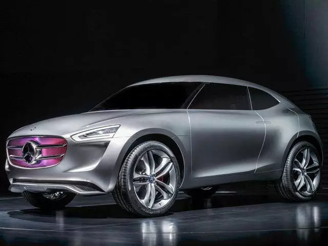 Mercedes ເປີດເຜີຍແນວຄວາມຄິດຂອງ Hydrogen-Electric G-Code 87364_1