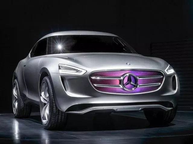 Mercedes ເປີດເຜີຍແນວຄວາມຄິດຂອງ Hydrogen-Electric G-Code 87364_2