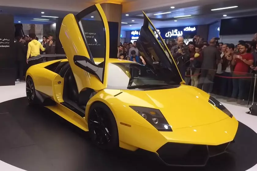 Падроблены Lamborghini Murcielago SV, рэверс-інжынірыраваны Іранам 87663_1