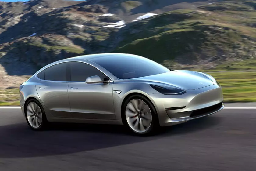 Uyu Guy's Tesla Model 3 Akamhanyisa Mwenje Tsvuku Ari mu Autopilot Mode 87664_5