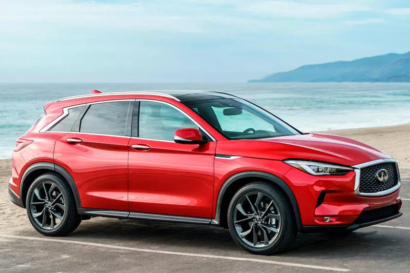 2019 Infiniti QX50 පැති දසුන