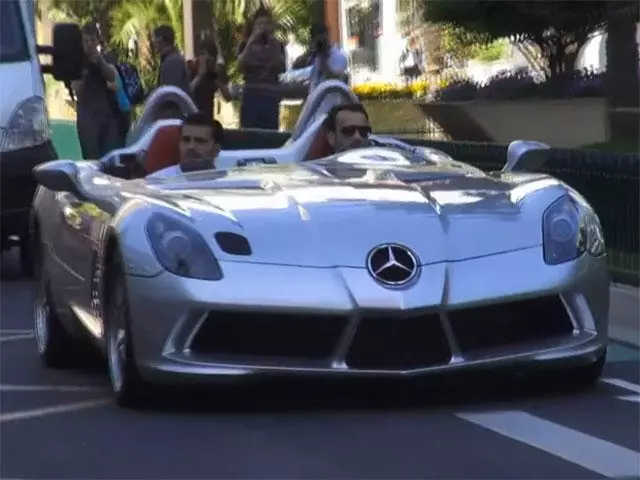 Video: Mercedes-Benz McLaren SLR Stirling Moss Edition Spied in Monaco 87861_1