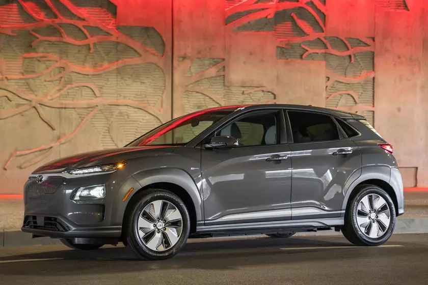 Hyundai Kona EV 2019 року, вид зліва збоку