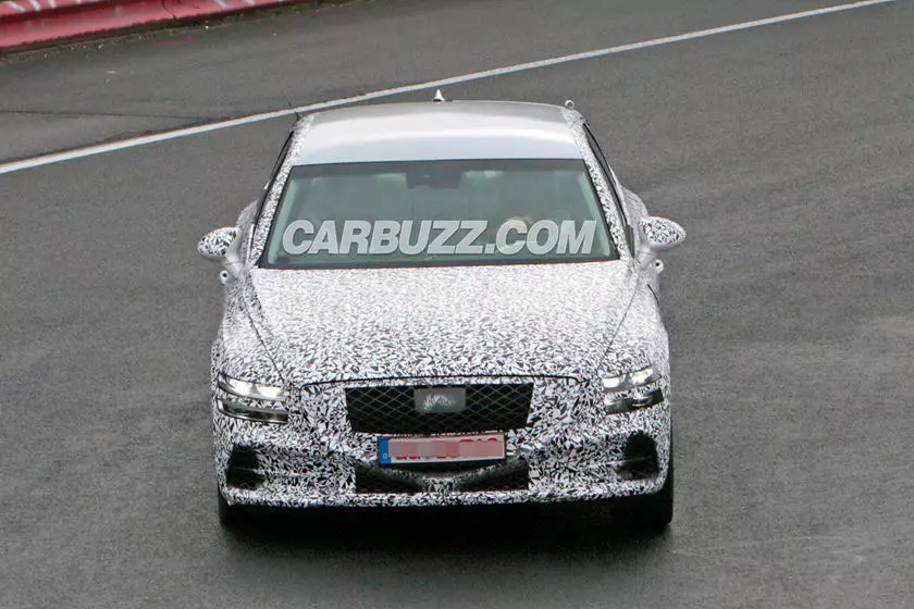 2020 Genesis G80 Spied With GV80 Concept Styling Cues 88268_6