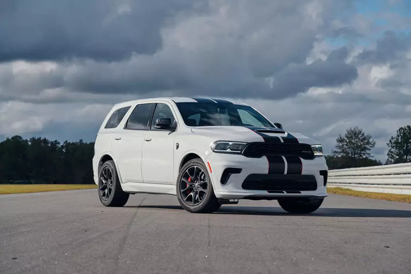 2021. gada Dodge Durango SRT Hellcat priekšpuses skats