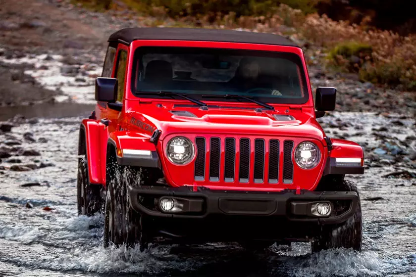 2018-2020 Jeep Wrangler Front View Nyetir