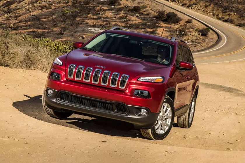 2014-2020 Jeep Cherokee Front Angle View