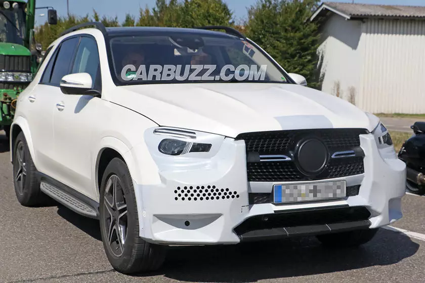 Mercedes biedt in wichtige sneakpeak fan 2019 GLE 89088_7