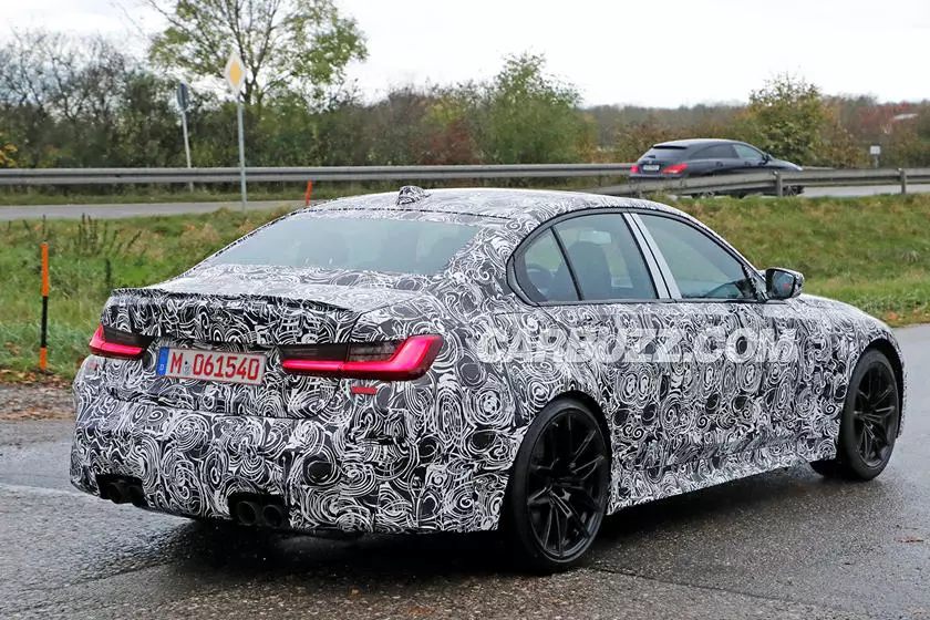 Nové BMW M3 predvádza svoju elegantnú karosériu 89093_6