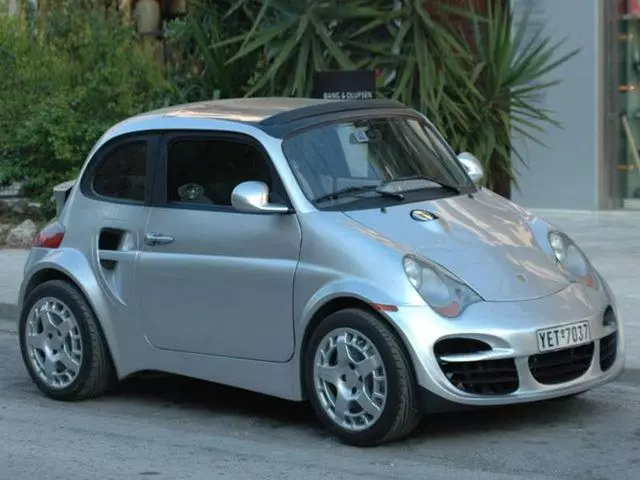 Bu Dəhşətli Saxta Porsche 911 Turbo Fiat 500-ə əsaslanır 89118_1