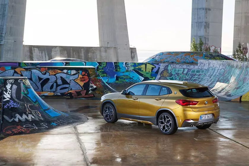 BMW X2 ning ikkita issiqroq versiyasini Nyurburgringda sinovdan o'tkazmoqda 89165_7