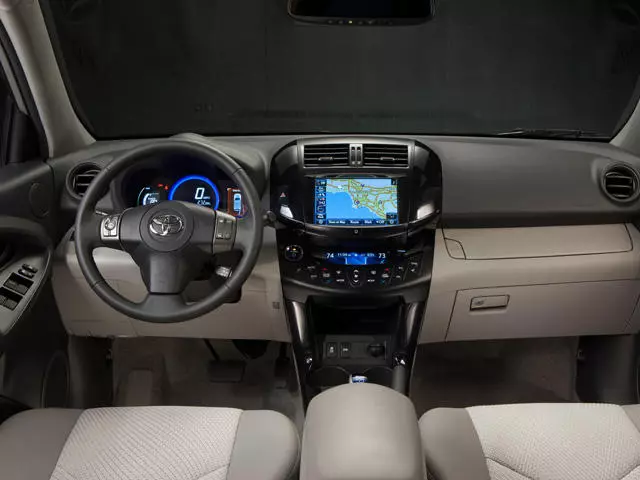 2012-2014 Toyota RAV4 EV Dashboard