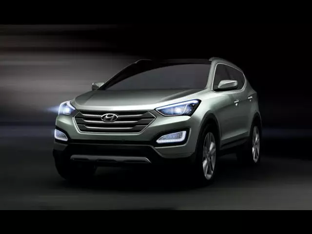 Hyundai тизерит Santa Fe 2013 перед дебютом в Нью-Йорке 89396_1