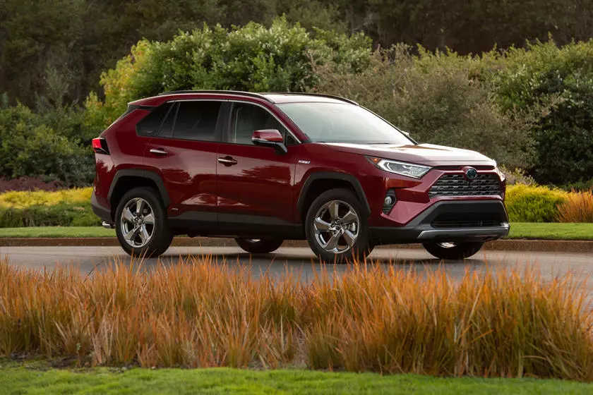 2019-2020 Toyota RAV4 היבריד פראָנט ווינקל View